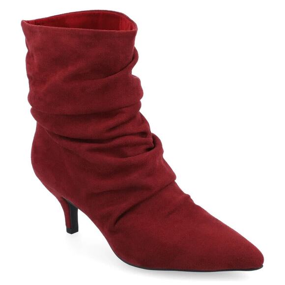 Journee Collection | Shoes | Journee Collection Womens Jo Dark Red ...